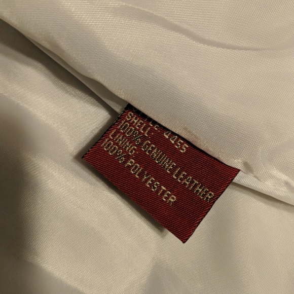 Marc Mattis | Jackets & Coats | Ladies Marc Mattis White Leather Jacket ...